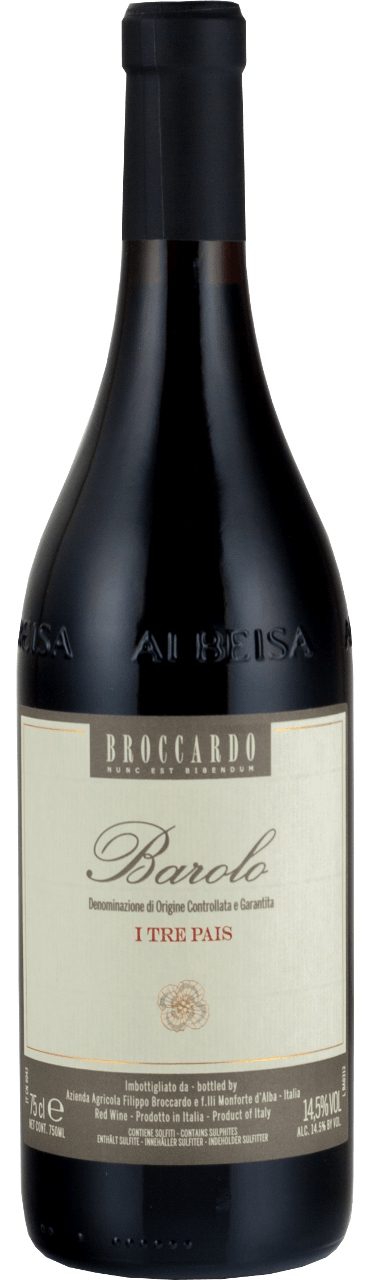 Broccardo Barolo Tre Pais 2015 | Supervin.se